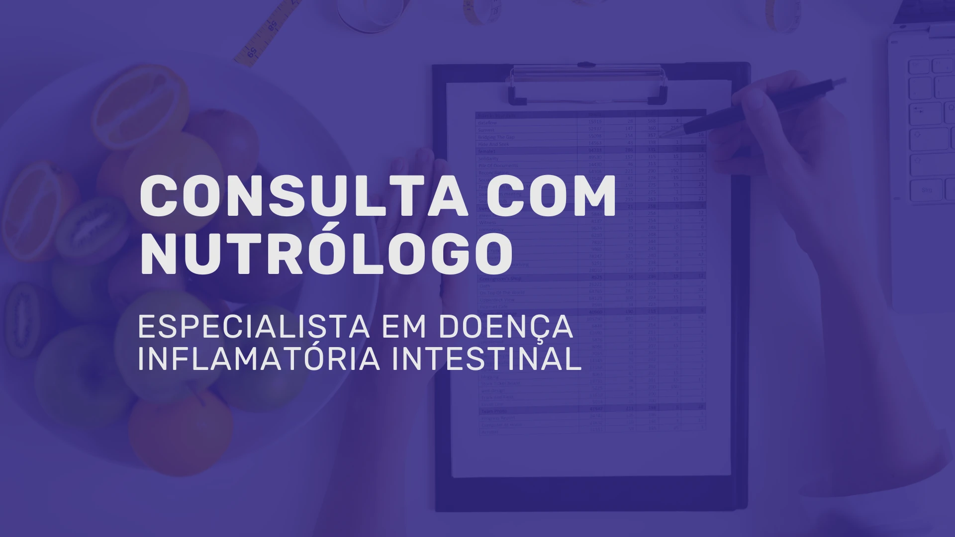 Consulta com Nutrólogo em SP especialista em DII